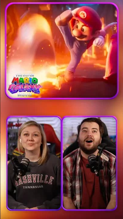 That looks so cool!😱 Super Mario Galaxy trailer reaction!