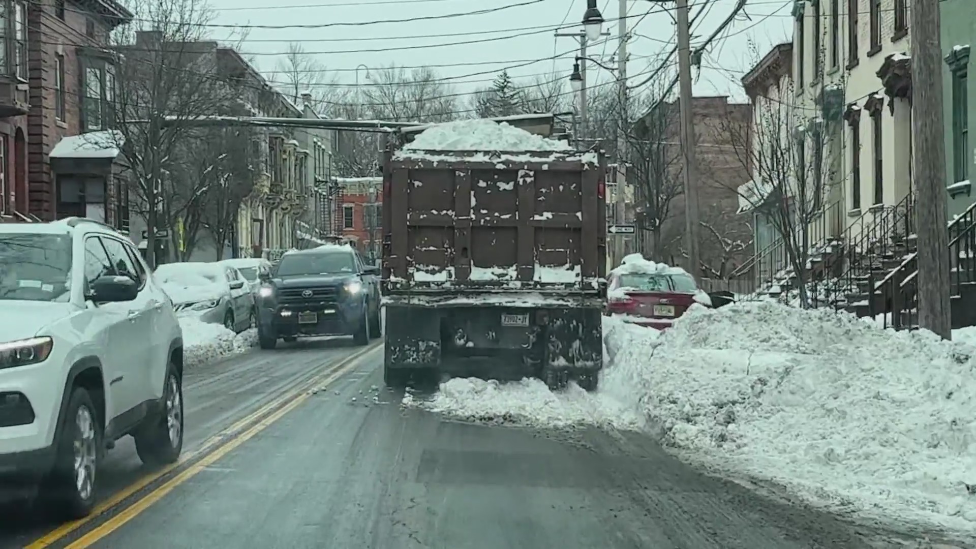 Where does all the snow go during a snow emergency?