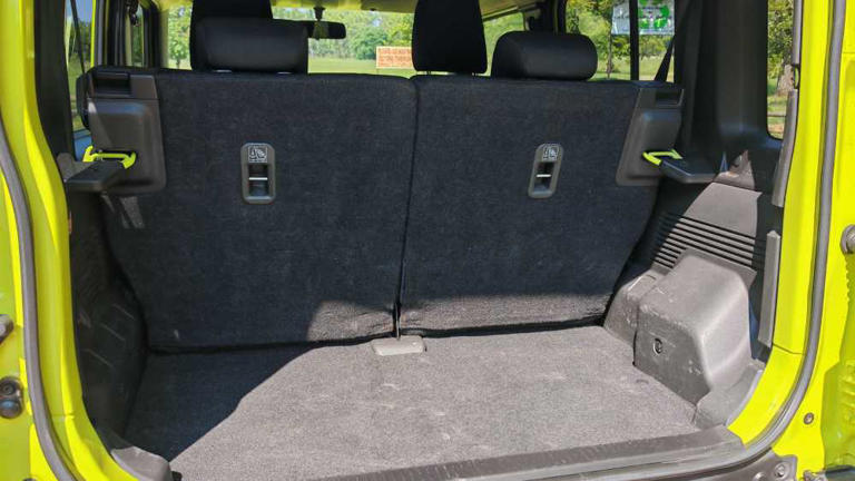 Jimny is a bold presence