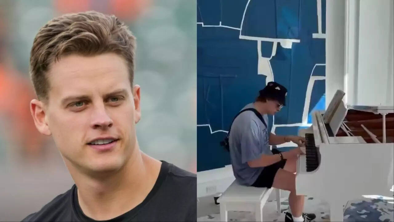 Bengals quarterback Joe Burrow is back to therapeutic piano playing but ...