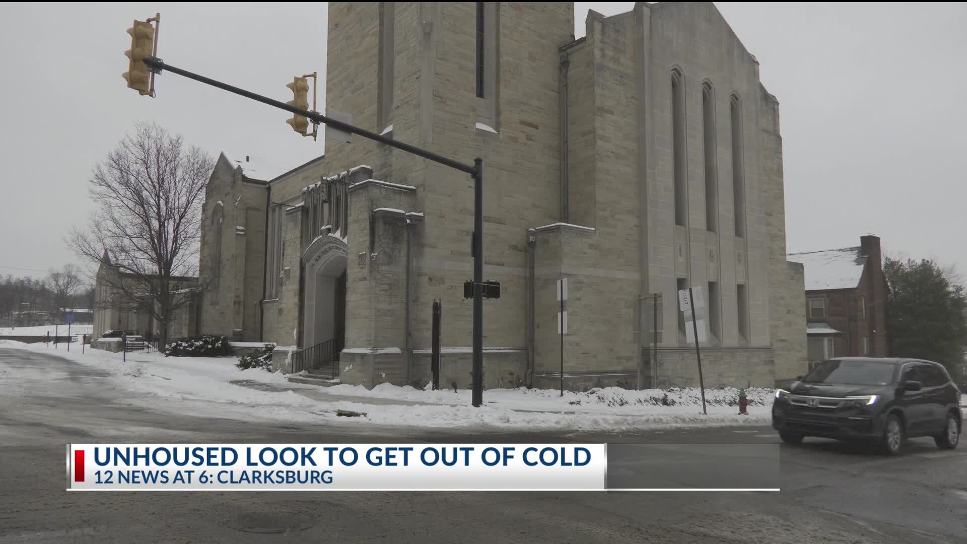 Unhoused in Clarksburg struggle to get out of the cold