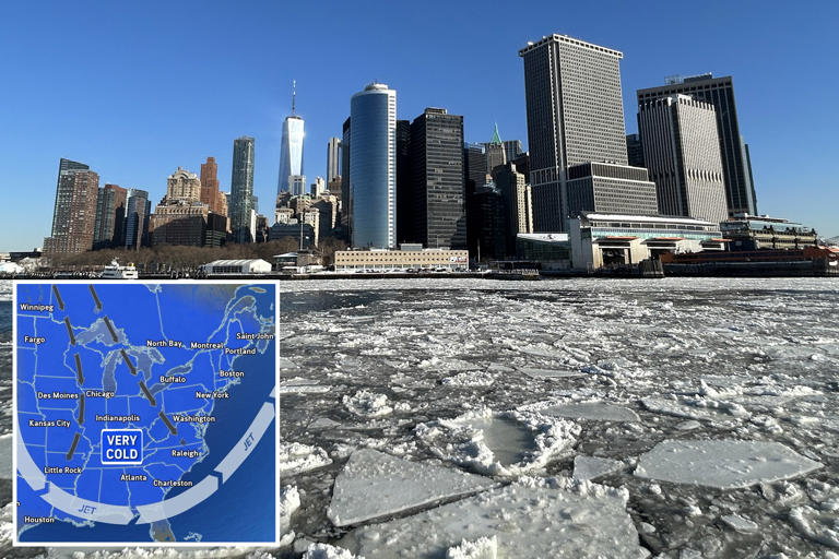 NYC could remain below freezing for 12 straight days thanks to polar ...