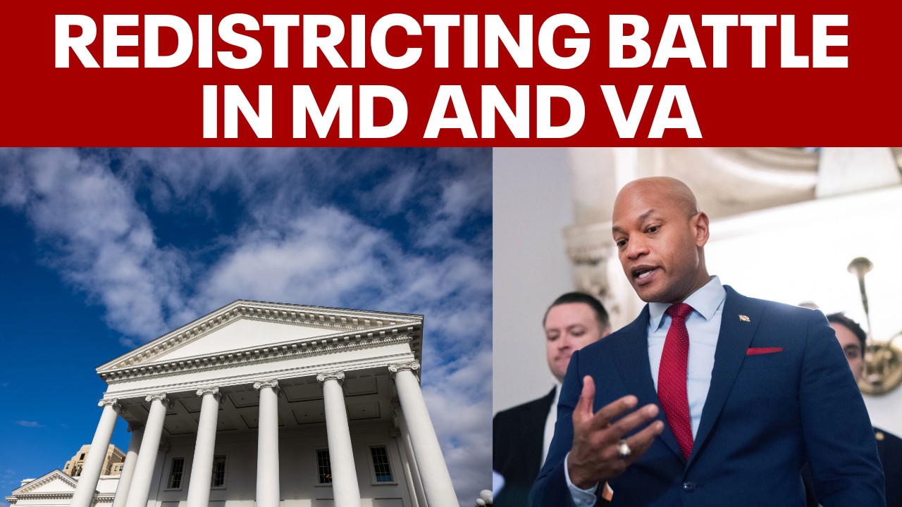 Virginia judge blocks redistricting as Maryland Democrats push new maps