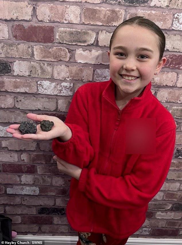 Girl, nine, finds meteorite 'older than the Earth' on UK beach