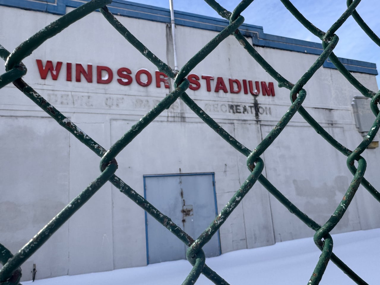 The nearly 100-year-old Windsor Stadium is up for sale