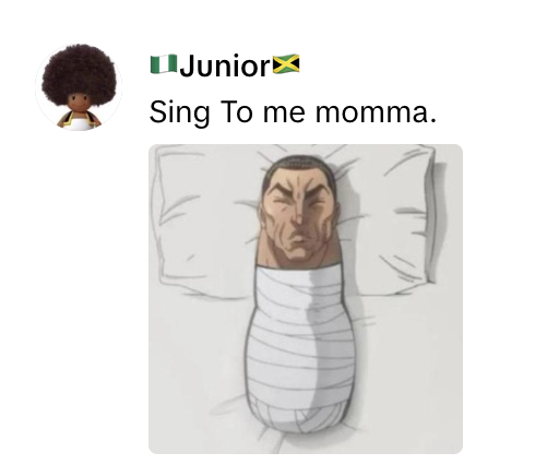 The moment my husband gets the slightest sign of a cold – the “Sing to ...