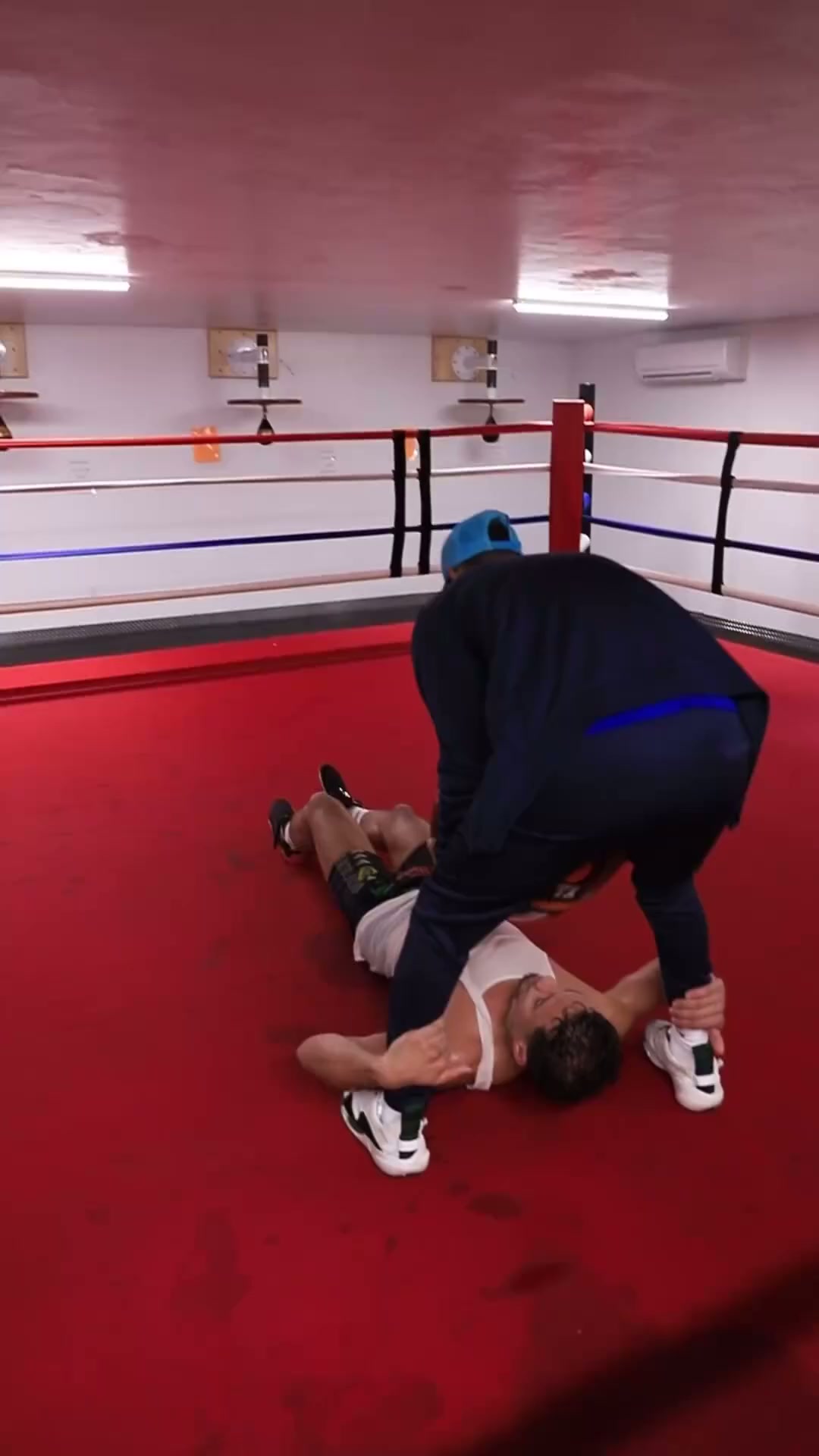 God made me a beast! Jamaine Ortiz strength & conditioning drill in ...