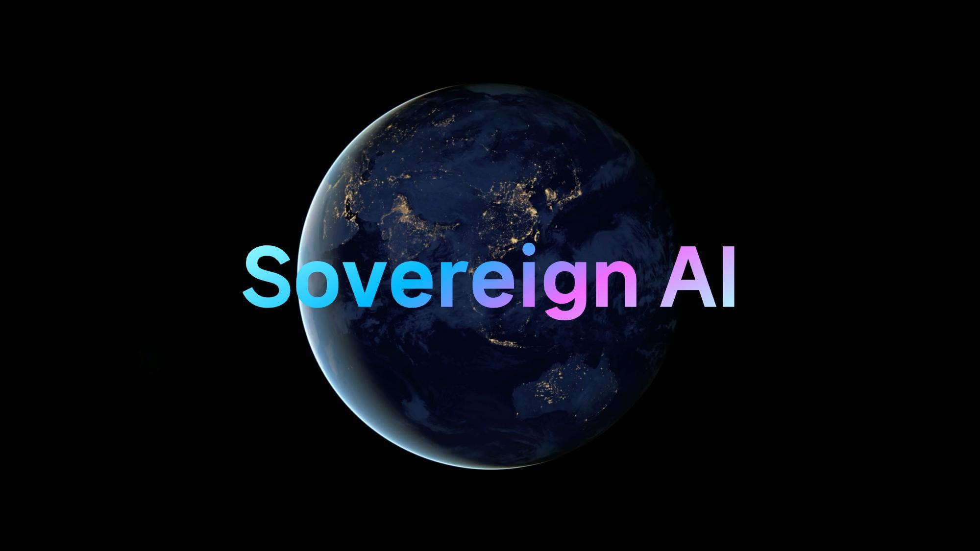 Nations race to build sovereign AI