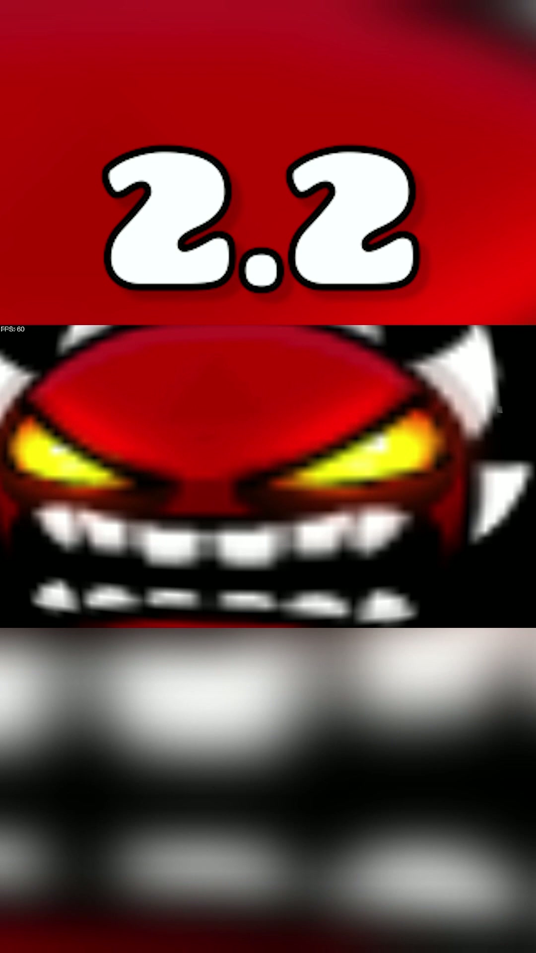 Layout difficulty! 😱 #gd #gdmobile #geometrydash #shorts