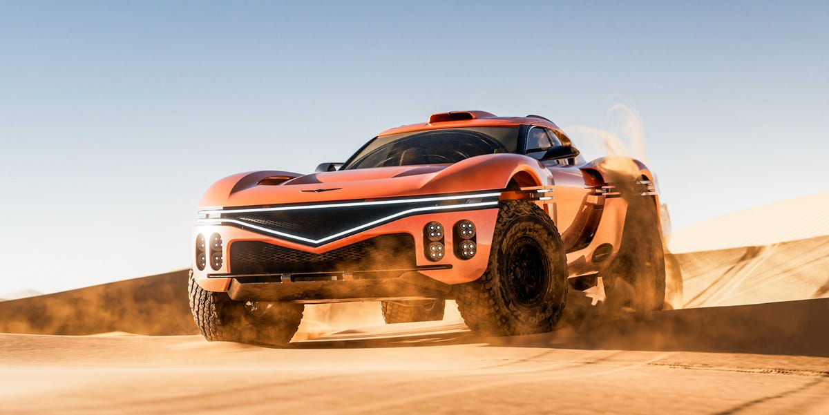 The Genesis X Scorpio concept has an 1100-HP V-8 and looks like an off ...