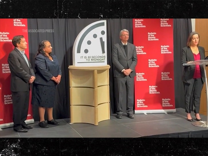 Doomsday Clock time edges closest to midnight in history