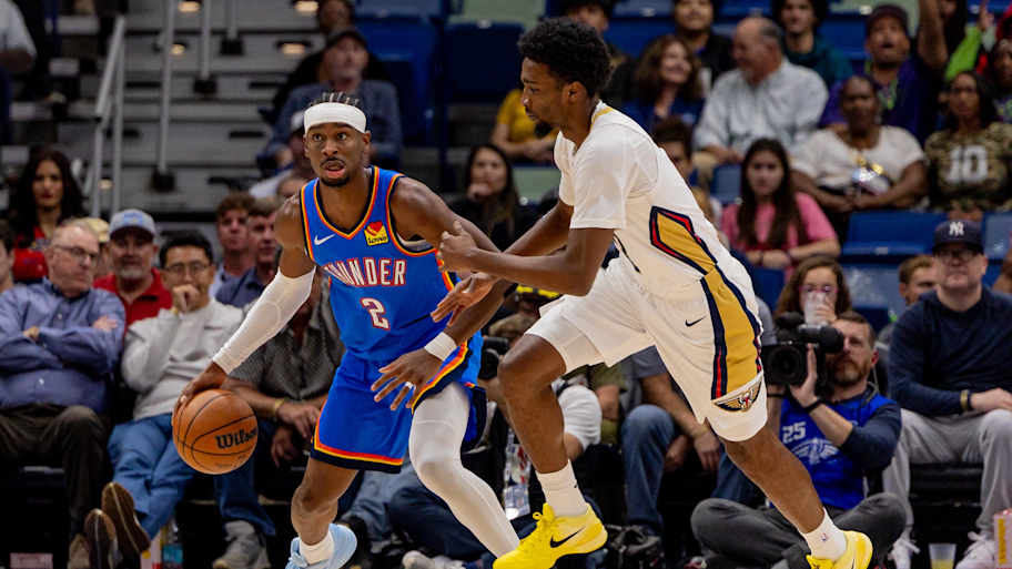 OKC Thunder announce starting lineup vs. New Orleans Pelicans