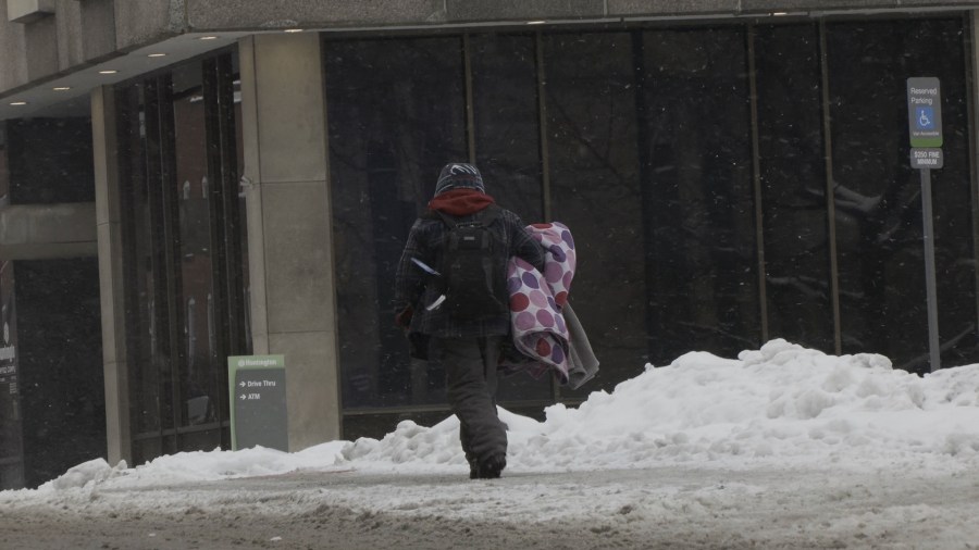 Unhoused in Clarksburg struggle to get out of the cold