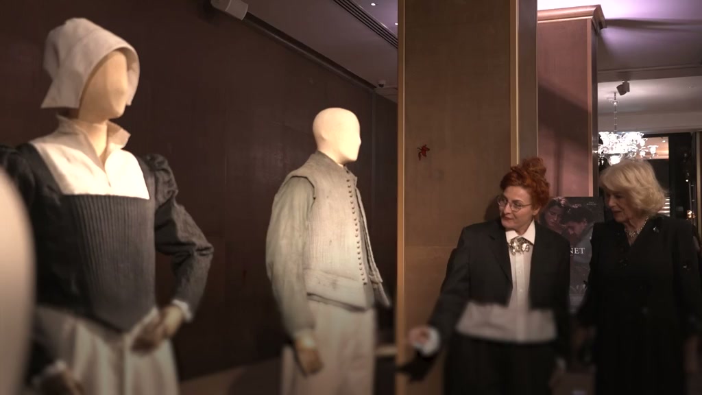 Hamnet costume designer living 'dream' life as she meets Camilla