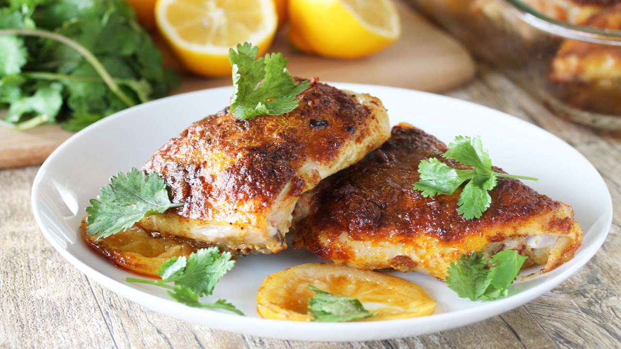 How to make Moroccan chicken thighs
