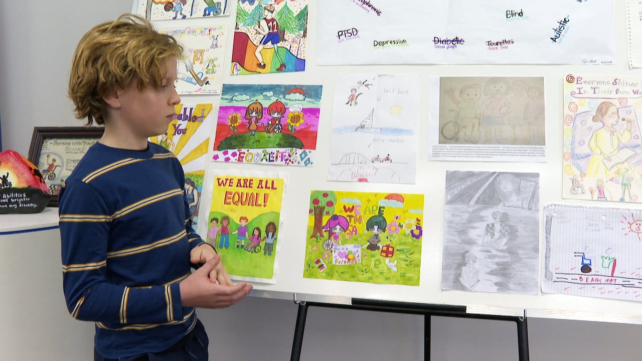 These art pieces show how young islanders see disability