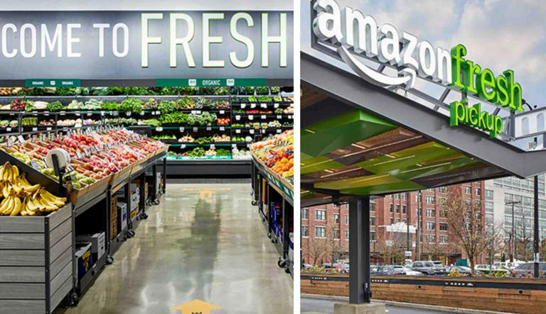 Amazon Go and Amazon Fresh physical stores are closing and being ...