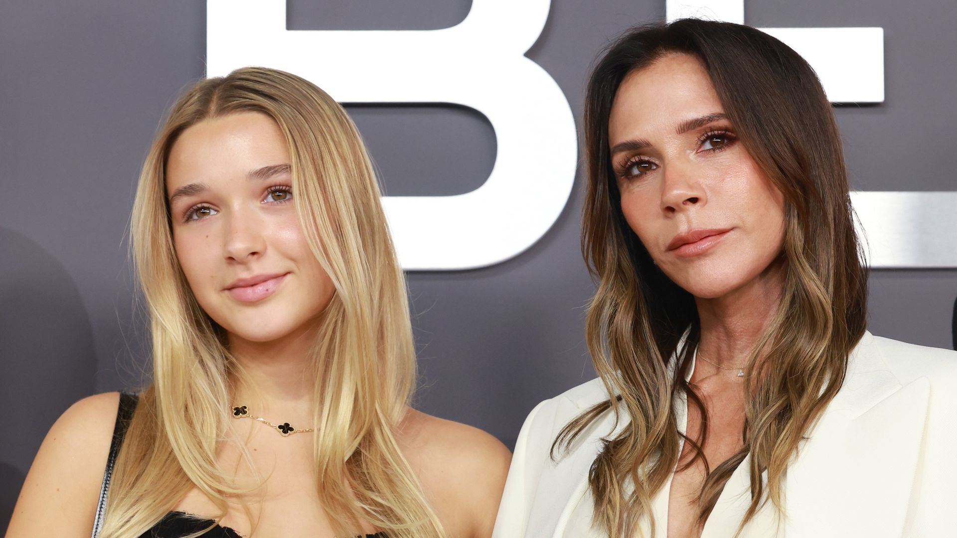 Harper Beckham turns heads in Paris with vintage Chanel after sweet ...