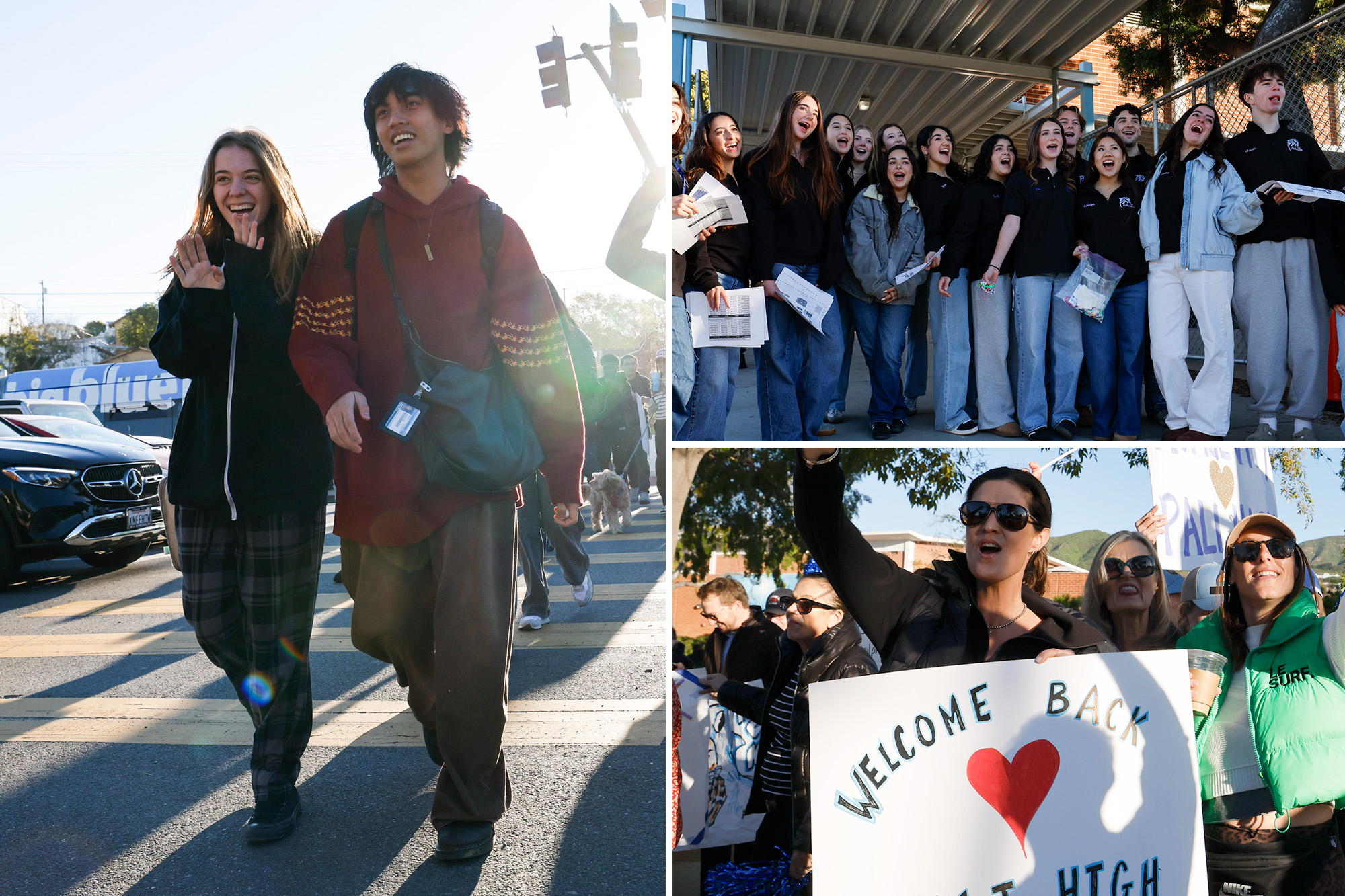 Palisades Charter High School reopens a year after LA wildfires ravaged ...