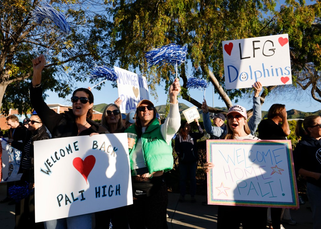 Palisades Charter High School reopens a year after LA wildfires ravaged ...