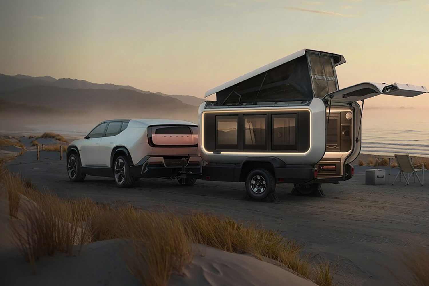 Honda Base Station hints at the future of compact electrified travel ...