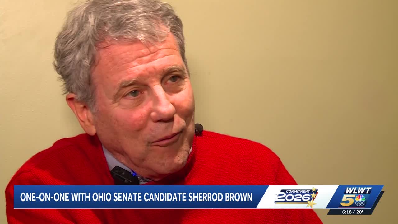Ohio Senate candidate Sherrod Brown discusses campaign, return to politics