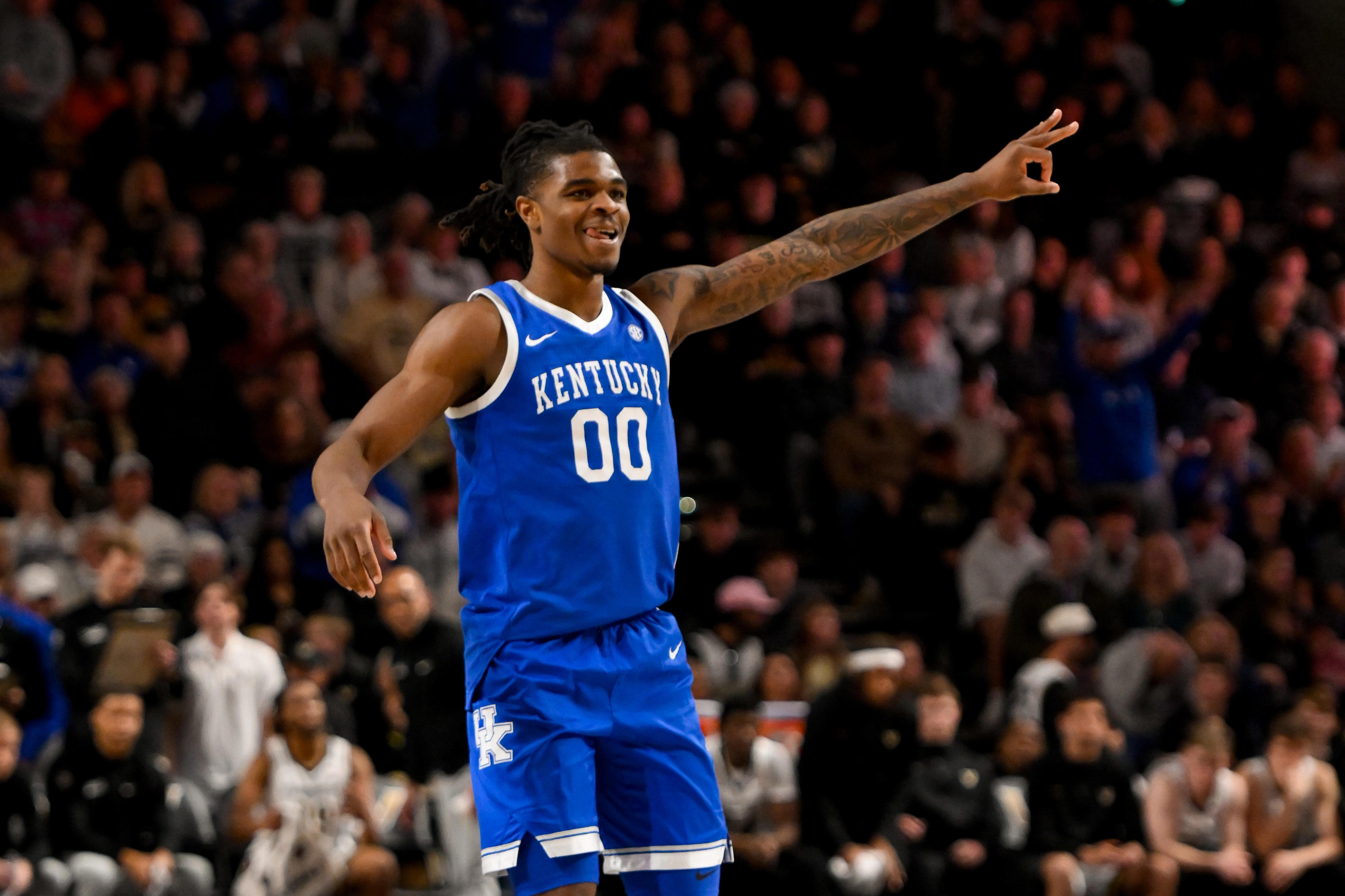 Kentucky vs Vanderbilt score today, UK basketball game updates