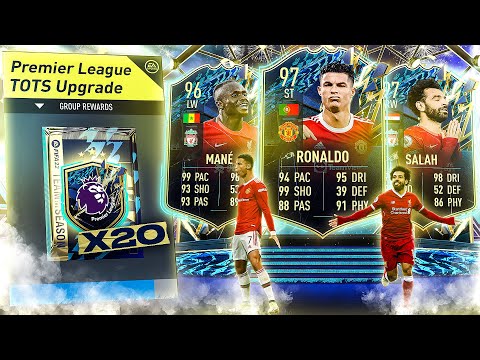 FIFA 22 20 x Guaranteed Premier League TOTS Upgrade Packs!