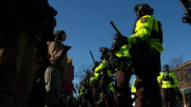 Minnesota State Patrol uses long range acoustic device, first used by ...
