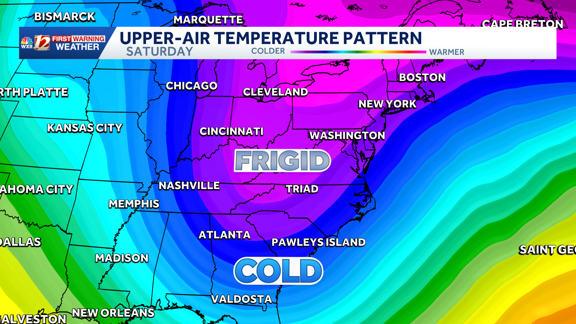 Frigid mornings with lingering icy travel | Will it snow this weekend ...