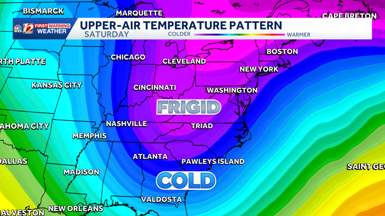 Frigid mornings with lingering icy travel | Will it snow this weekend ...
