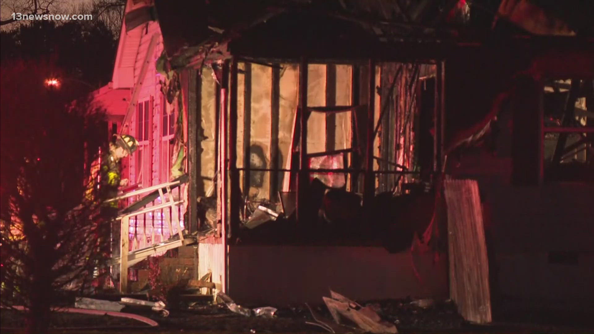 One woman injured in Virginia Beach house fire