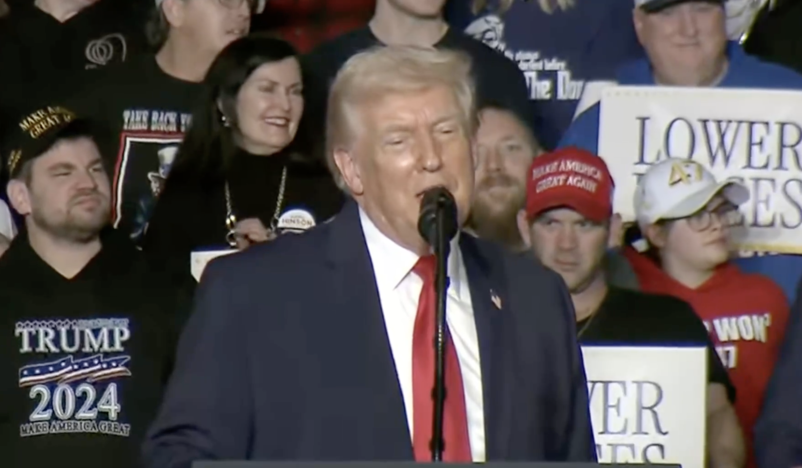 'Then Biden nightmare': Trump goes off the rails, launches verbal ...