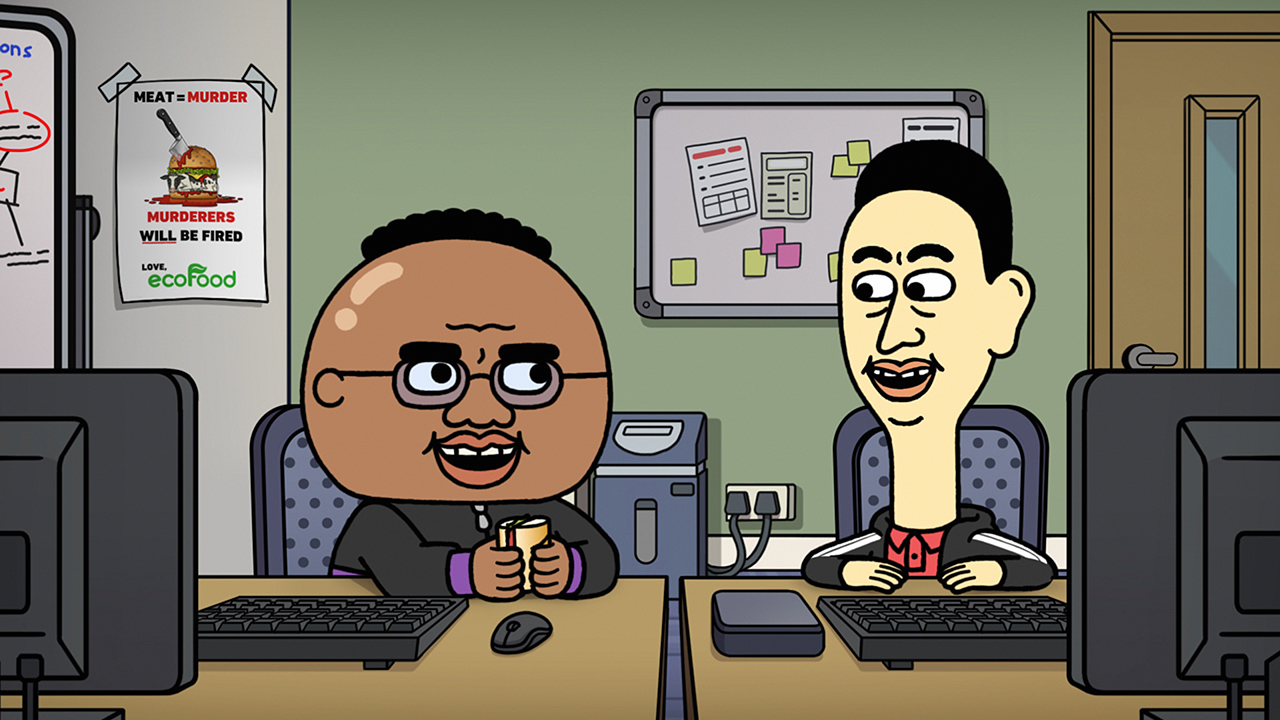 'Living the dream': Netflix unveils adult-animated series from Apple ...