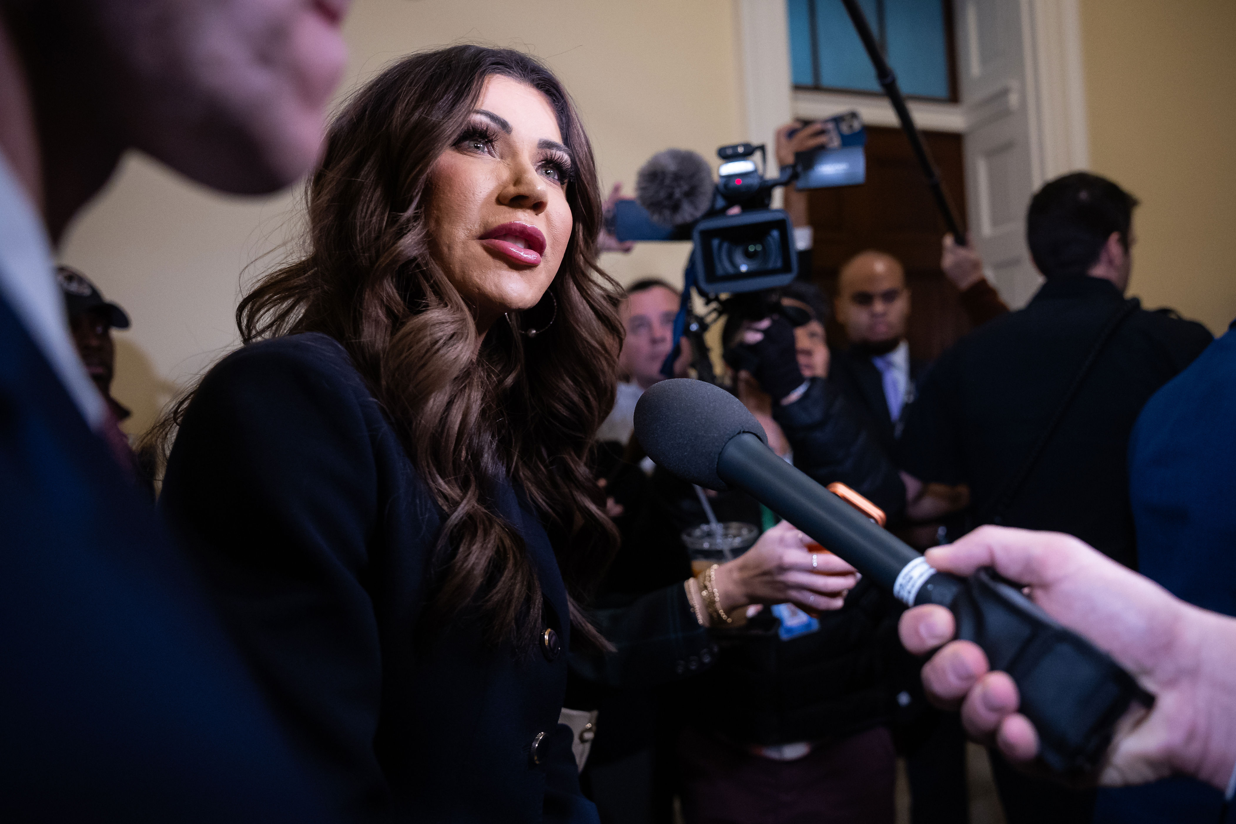 Trump keeps defending Noem. Allies see a warning sign.