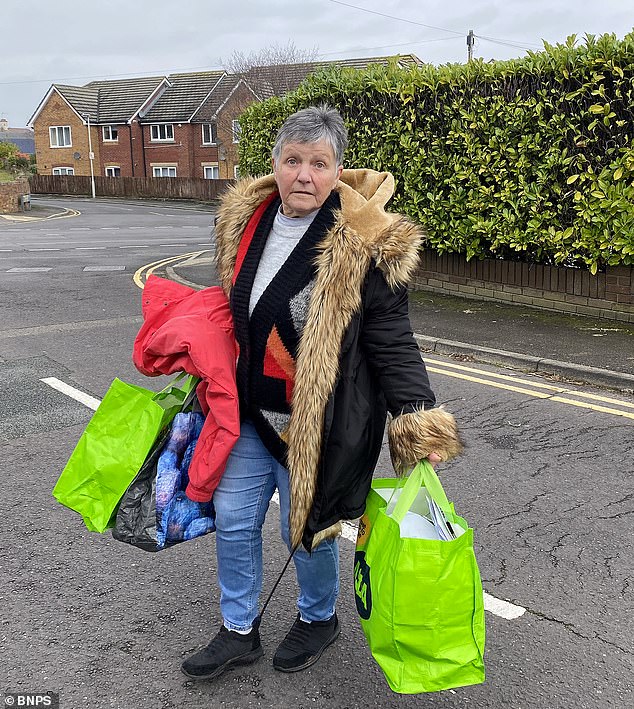 OAP evicted from her home after losing court battle over 1ft strip of ...