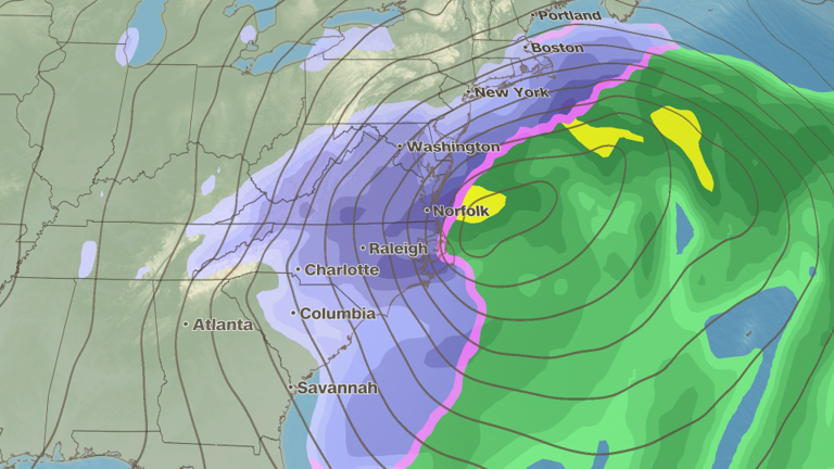 A bomb cyclone is more likely to impact parts of the East Coast this ...