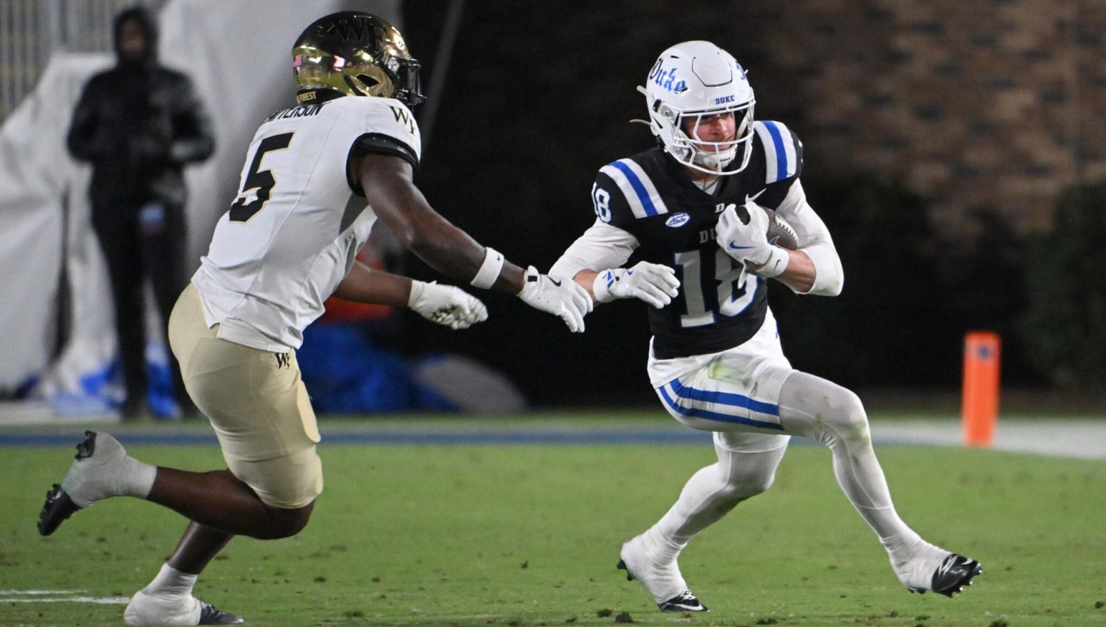 Duke transfer WR Cooper Barkate commits to Miami out of NCAA transfer ...