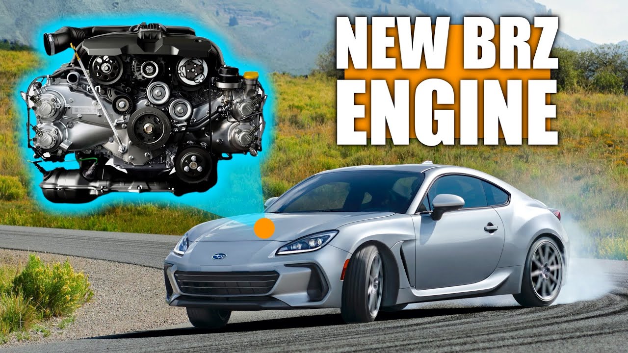 The 2022 Subaru BRZ doesn't need a turbo - 2.4L boxer engine explained