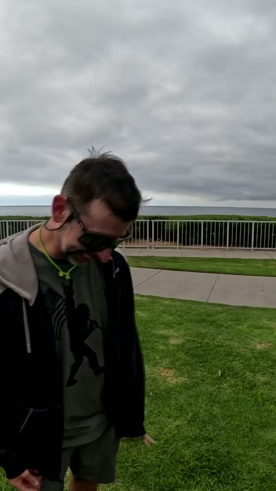 Can a blind guy cartwheel?