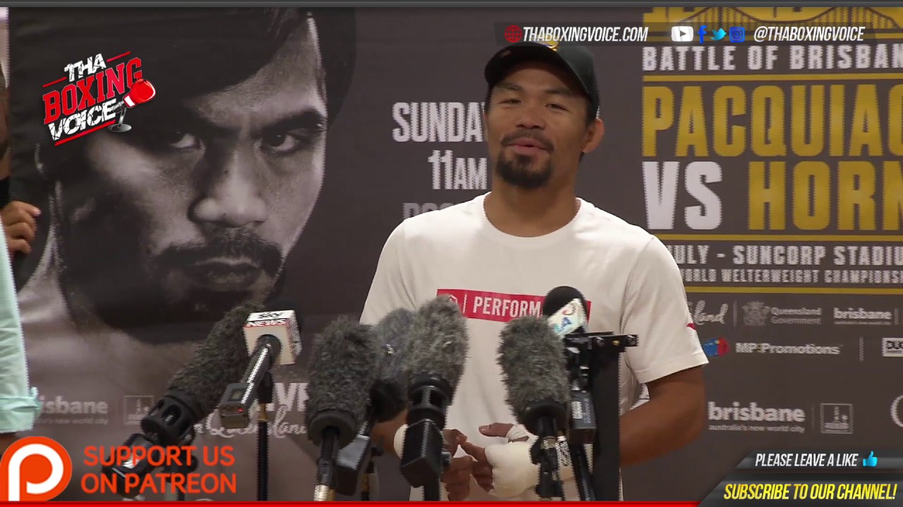 Manny Pacquiao looks mean in Australia training for TV fight on ESPN vs ...