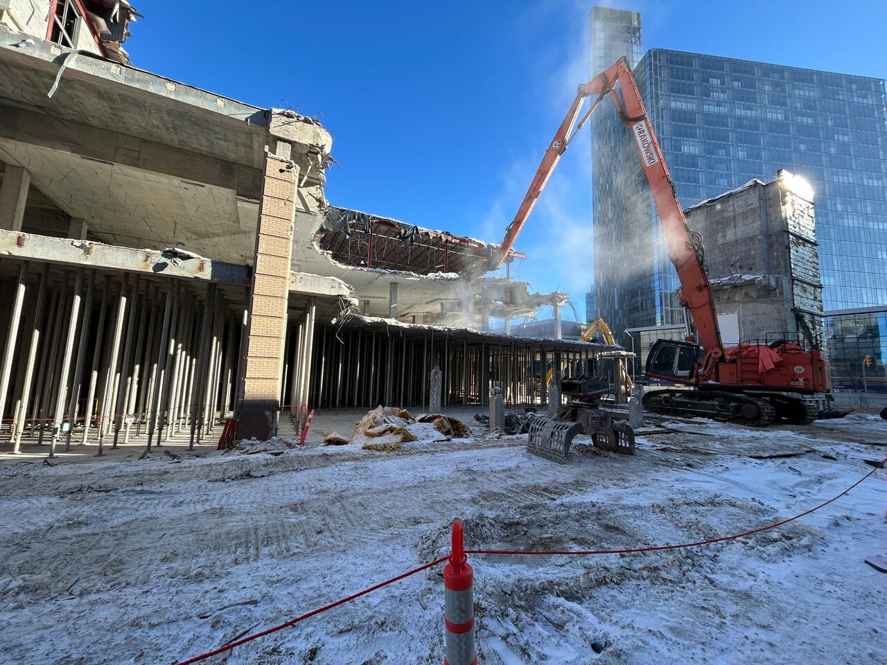 Portage Place atrium coming down as redevelopment project aims for 2028 ...