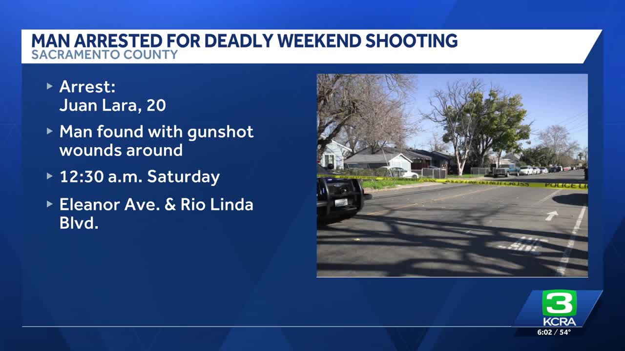 20-year-old arrested after man killed in Sacramento, police say