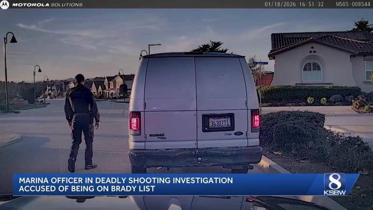 Marina officer in deadly traffic-stop shooting not on 'Brady list' as ...