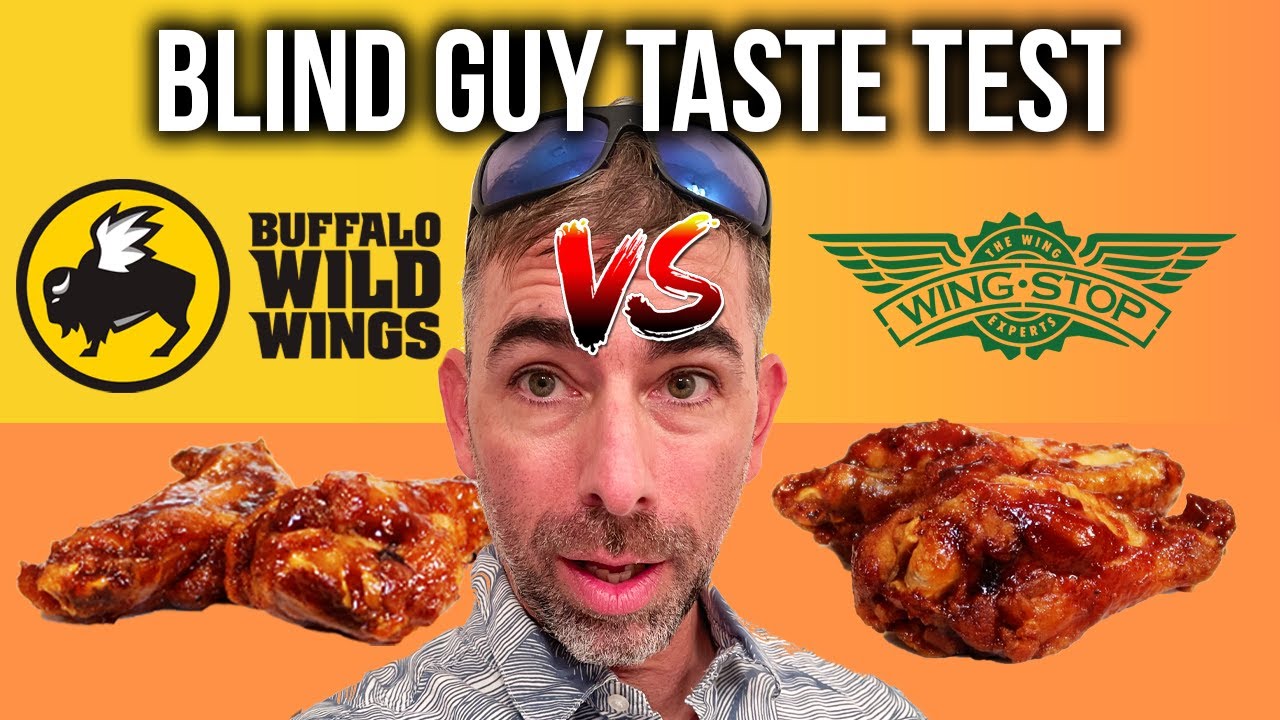 Buffalo Wild Wings vs Wingstop - Blind guy taste test