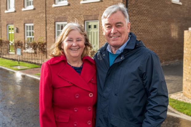 Retired couple become first residents of new Hampshire garden village