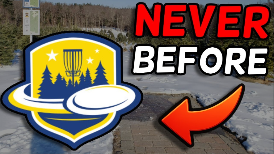 Something never seen before in disc golf