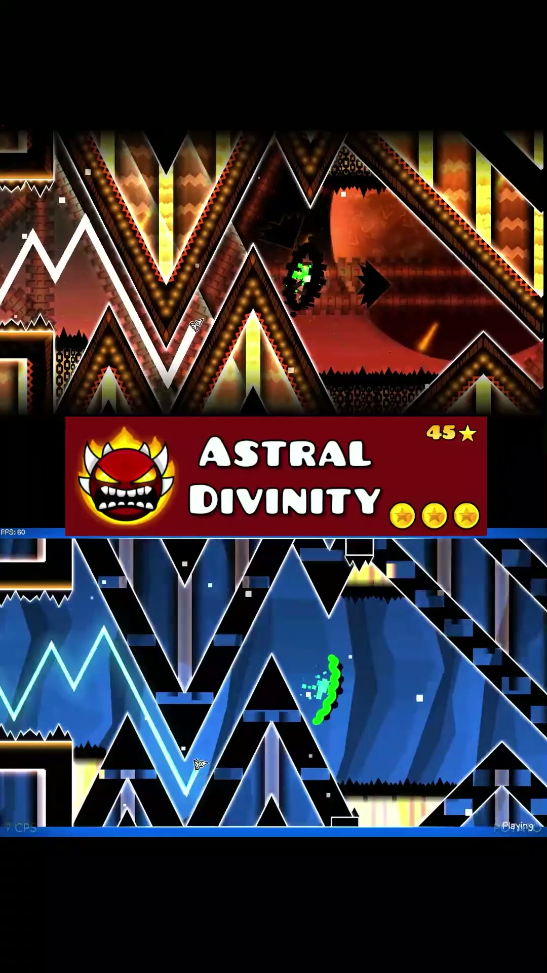 Extreme demon comparison - Geometry Dash #shorts #viral #gd