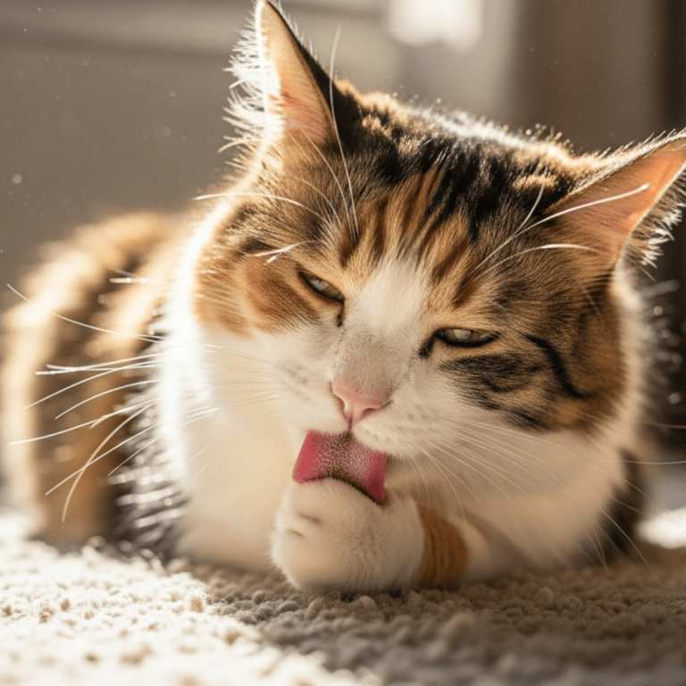 Cat behaviors rooted in past trauma