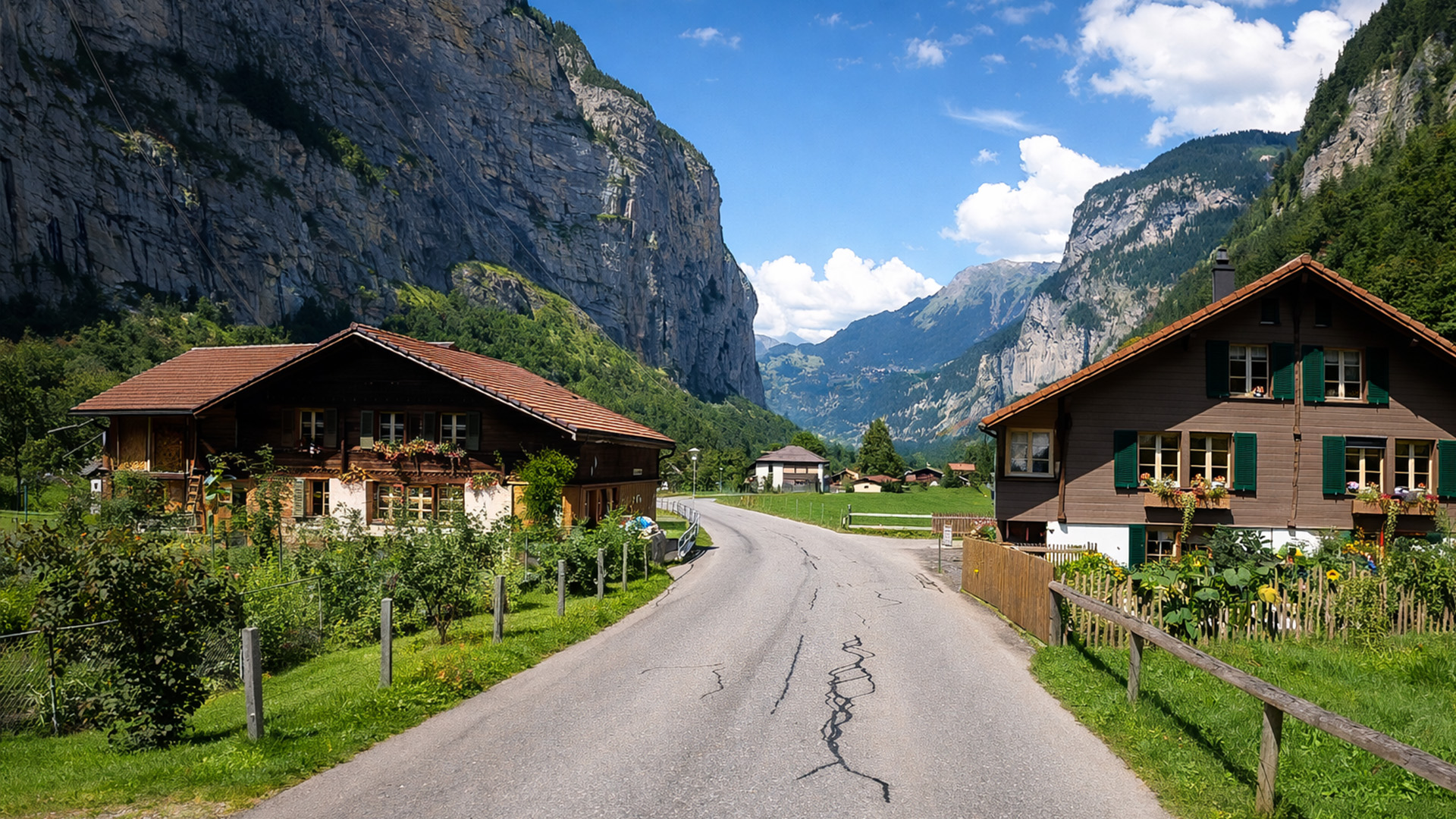 Da Lauterbrunnen a Grindelwald: panoramica alpina in auto (4K)